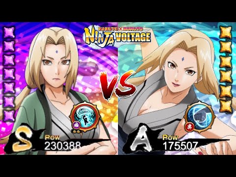 Who's the BEST Tsunade? | Attack Mission Comparison | Naruto x Boruto Ninja Voltage