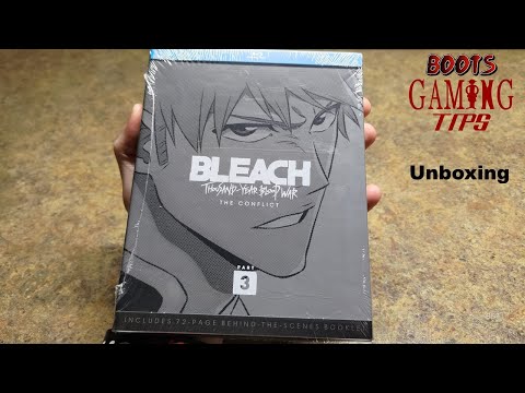 Bleach Thousand Year Blood War Part 3 Limited Edition USA Blu Ray Unboxing