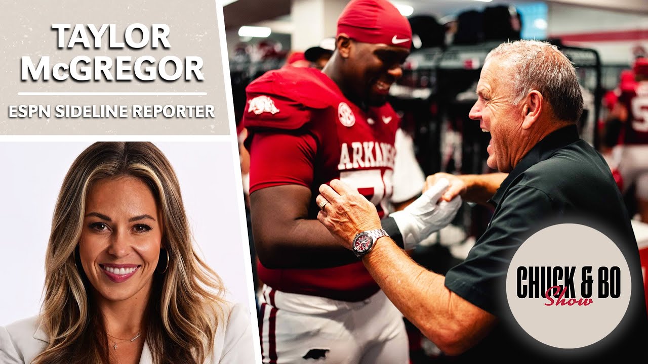 ESPN's Taylor McGregor Talks Arkansas vs Ole Miss & Taylen Green's NFL ...
