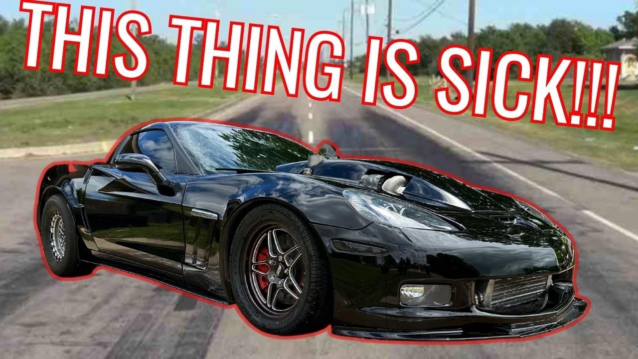 INTRODUCING OUR NEW CAR TO THE CHANNEL. BIG SINGLE TURBO C6 CORVETTE ...