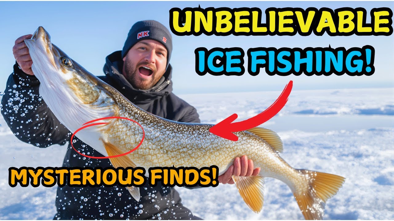 UNBELIEVABLE Ice Fishing Catches 20-Pound Pike and Mysterious Finds ...
