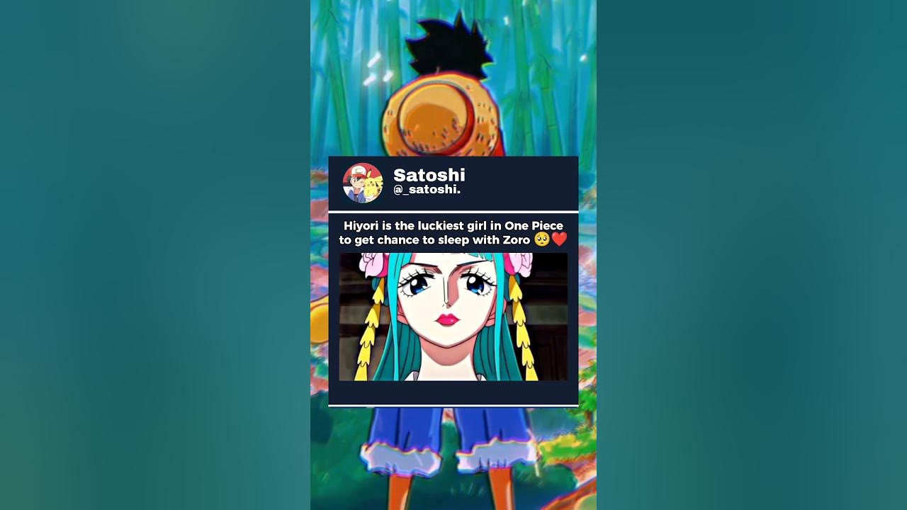 Hiyori Sleeps With Zoro 🥺 ️ Zoro Onepiece Shorts Youtube