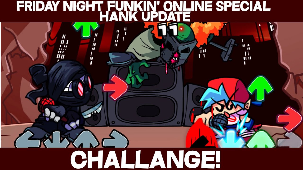 VS. [HANK UPDATE] Friday Night Funkin' ONLINE Showcase Mod (Challange ...