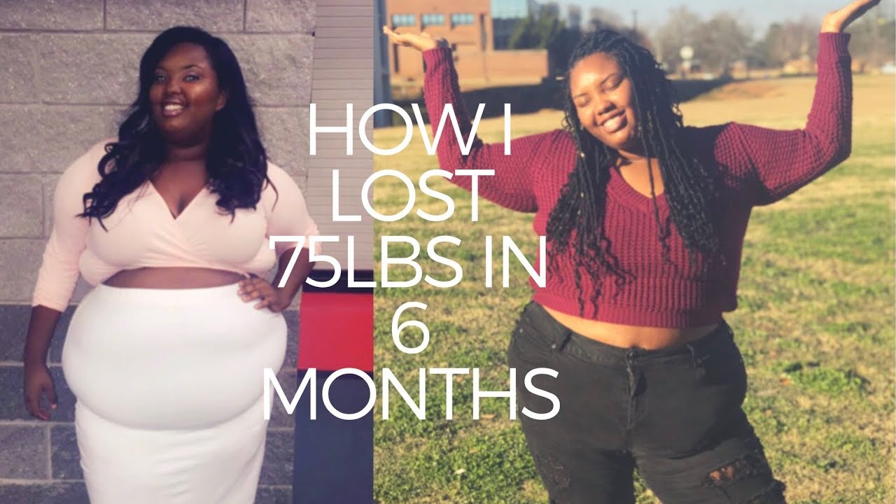 HOW I LOST 75 LBS IN 6 MONTHS. (No Excercise !) - YouTube