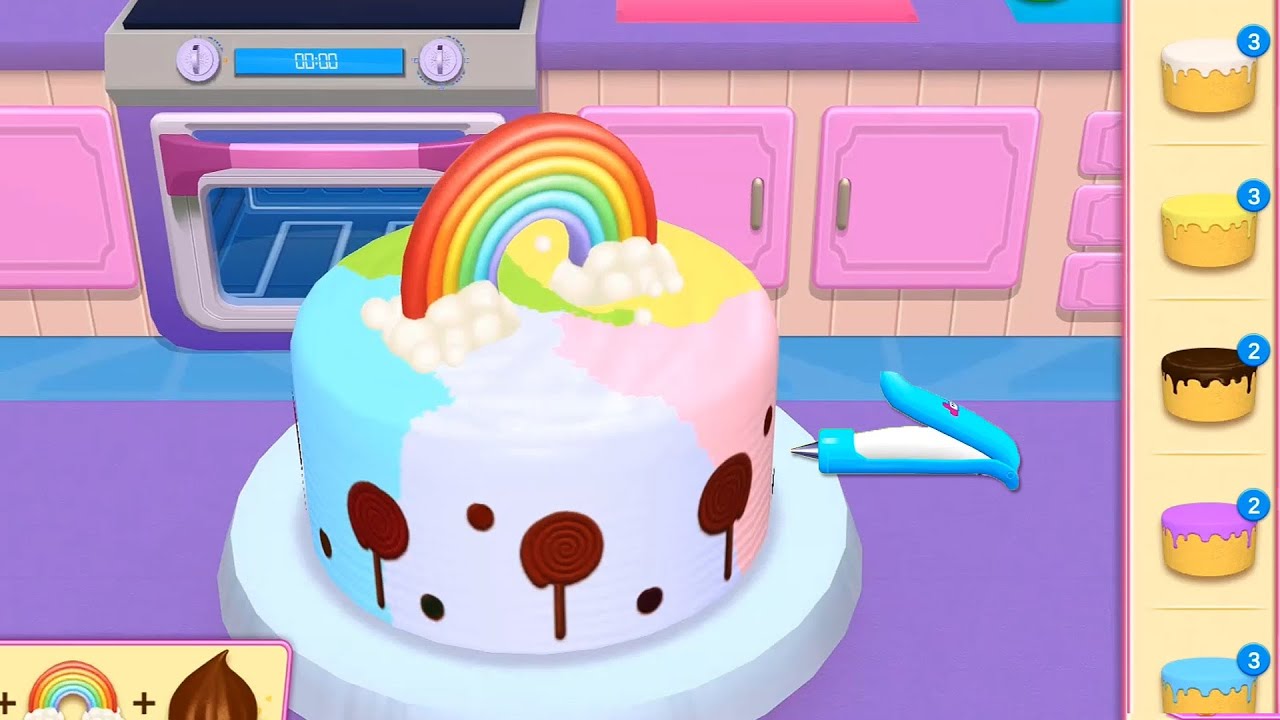 Sweet Bakery Shop - Fun Cake Decorating: Desserts, Cakes Design & Dress ...