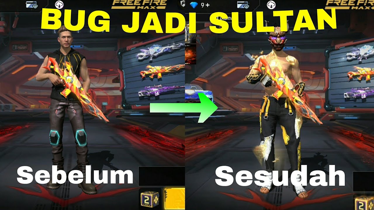 Review bug free fire , Bisa niru set orang lain - YouTube