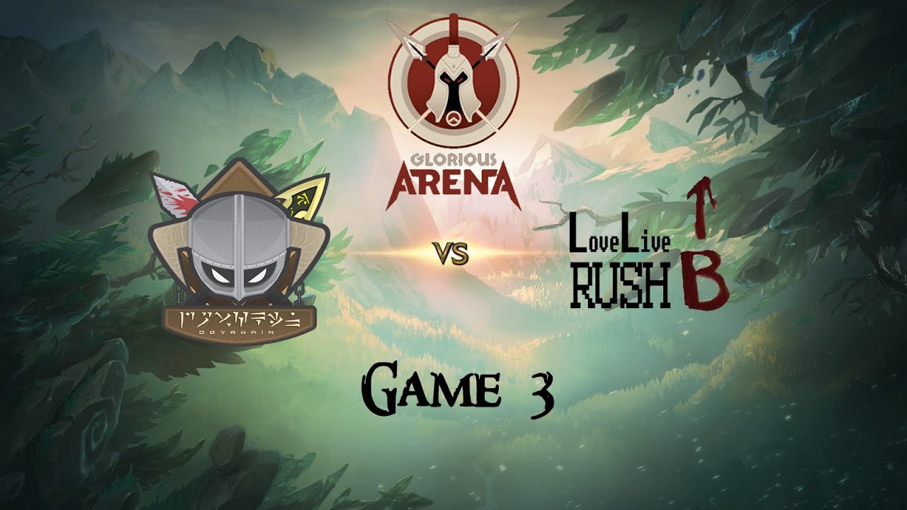 GA Juni Game 3 Dovahkin vs Love Live Rush B Final - Road to LIC - YouTube