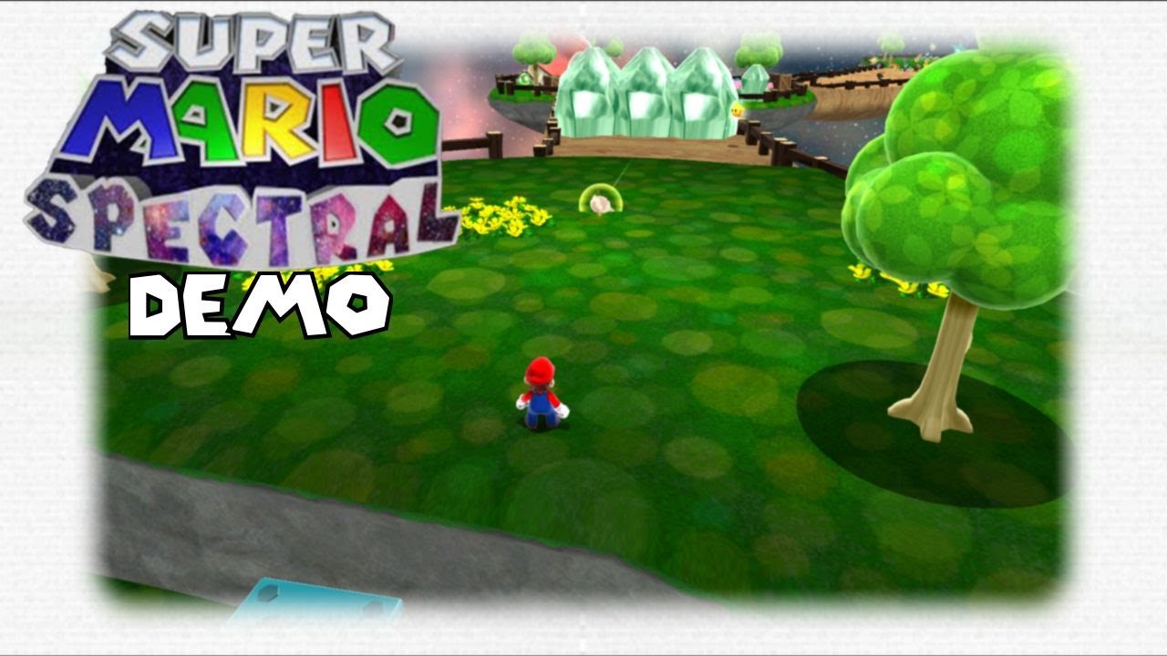Super Mario Spectral Full Demo Walktrough - YouTube