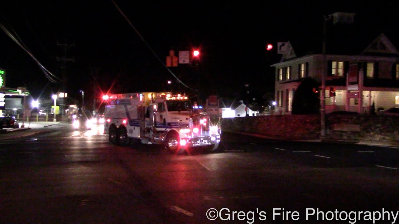 MCFRS Tanker 730 & Truck 710 Responding - YouTube