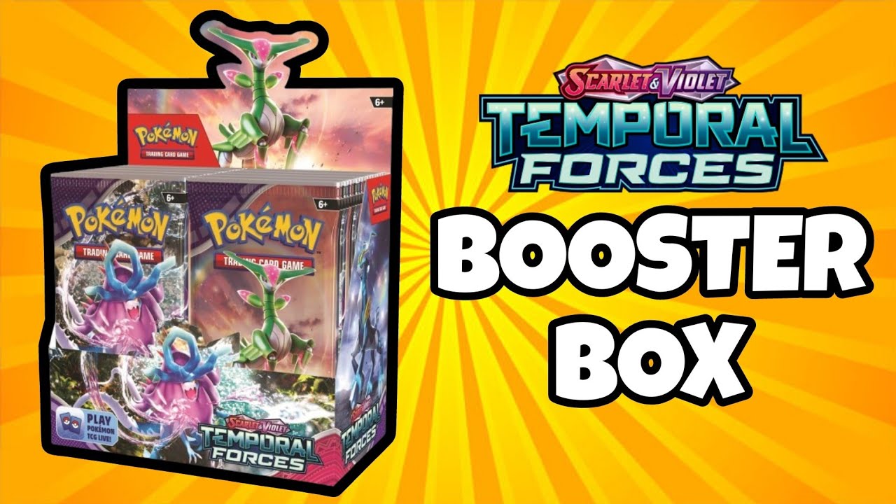 🔥 SO MANY PULLS - Temporal Forces Booster Box - YouTube