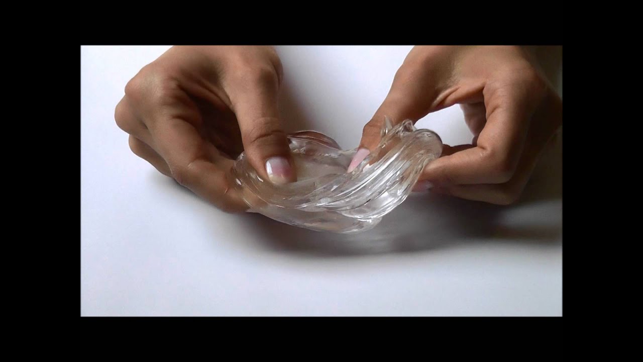 Liquid Glass Intelligente Knete (Thinking Putty) - YouTube