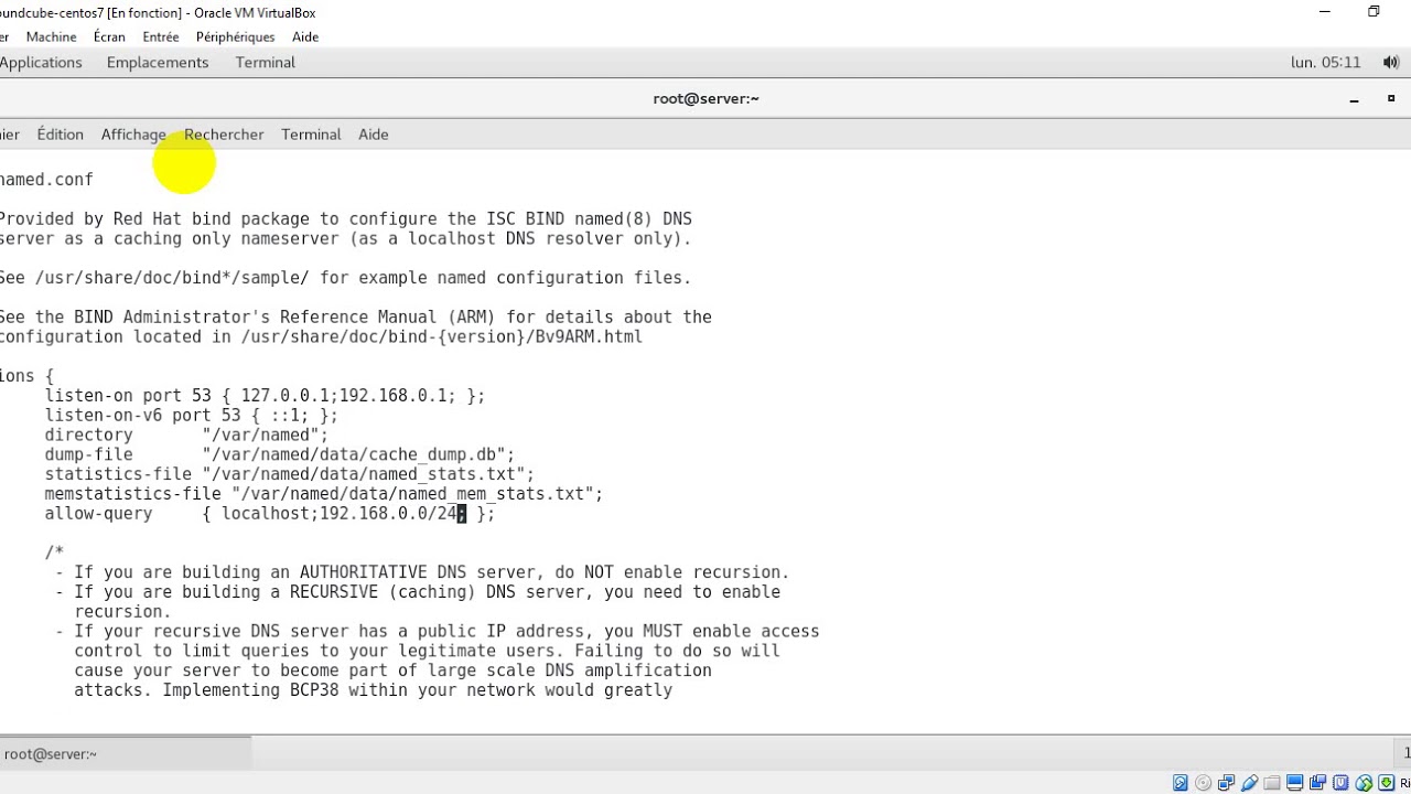 Roundcube+Nginx Centos7 configuration des services - YouTube