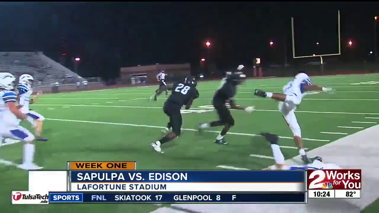 Sevion Morrison Touchdown - YouTube