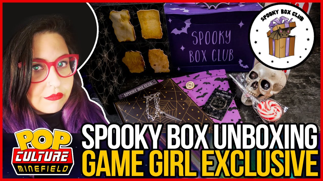 Spooky Box Opening! Game Girl #SpookyBox #BoxOpening #DDCrowley - YouTube