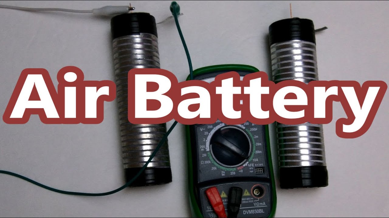 How to Make an Air Battery : Eye-On-Stuff - YouTube