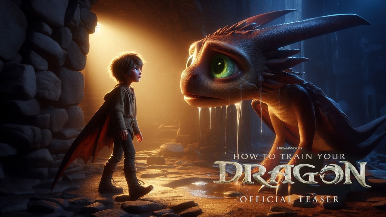 The Dragon and the Boy 🐉👦🏻 - A friendship sad story - How To Train Your ...