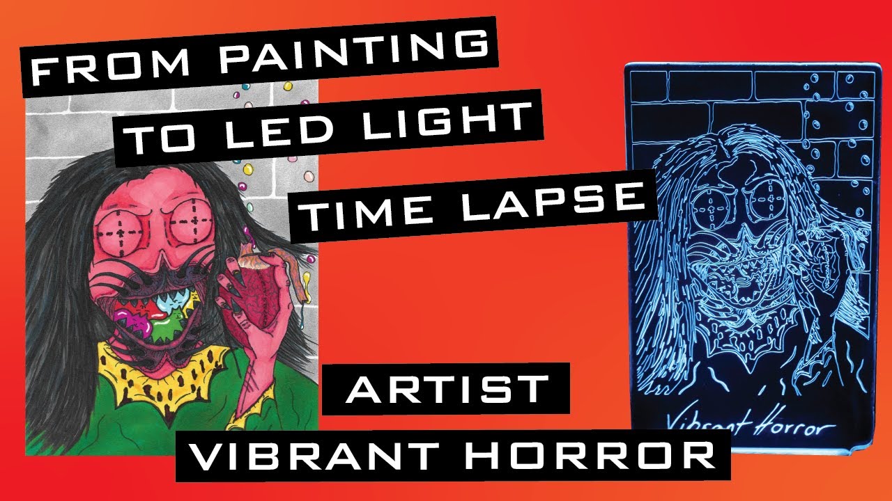 Learn To Design Edge Lit Led Sign - YouTube