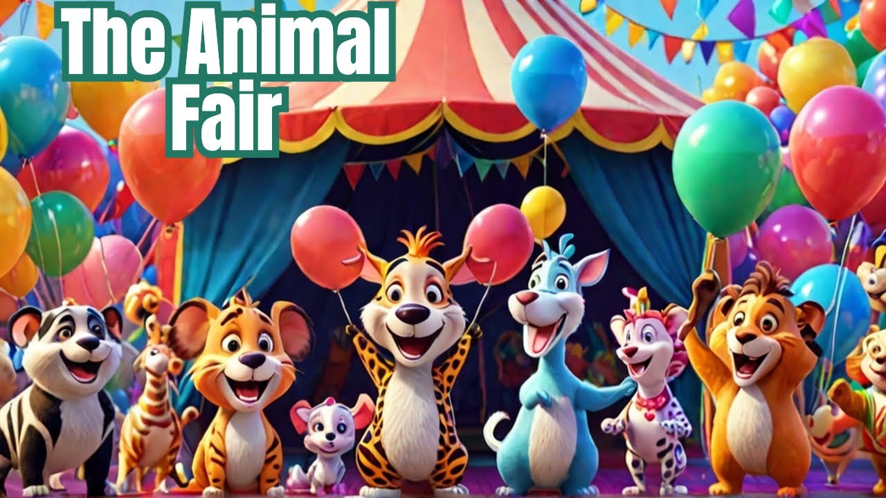 🐘🎪🎶 "Welcome to the Animal Fair! 🐵🦁 Fun Sing-Along Song for Kids" - YouTube