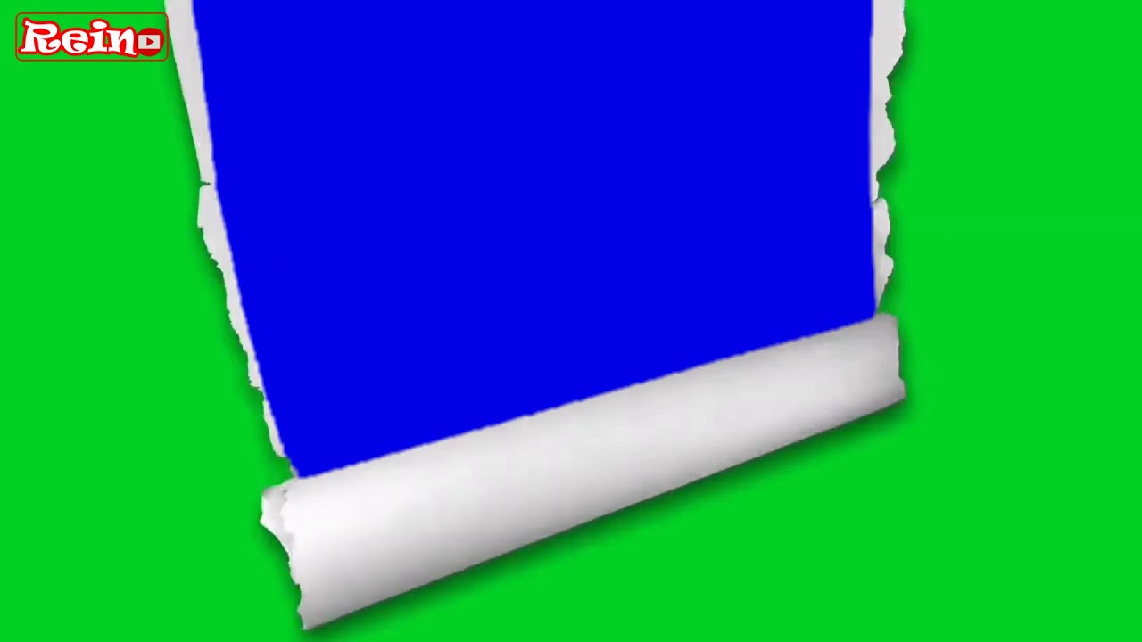 6 Green Screen Torn Paper Transitions - YouTube