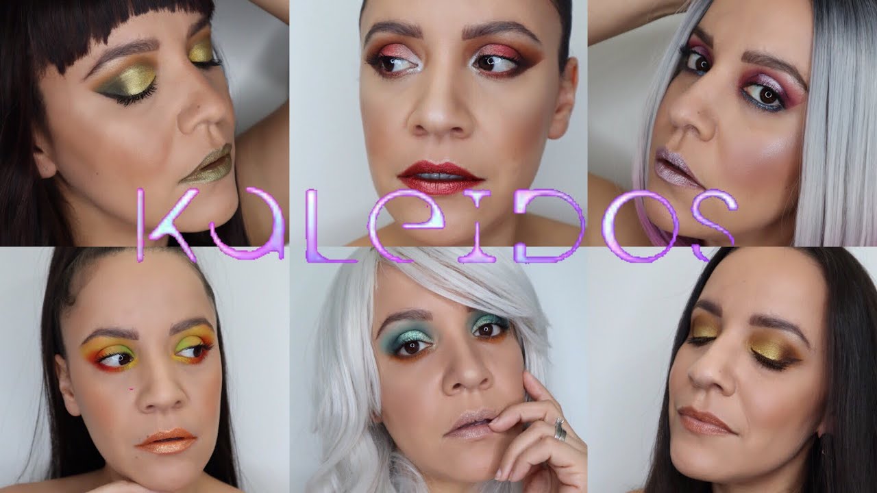 Kaleidos Makeup | 6 looks one brand - YouTube