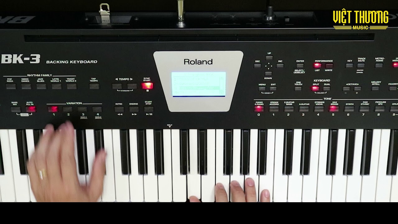 Gõ Cửa Trái Tim | Roland BK-3 | Trung Kien 0907 714 841 - YouTube