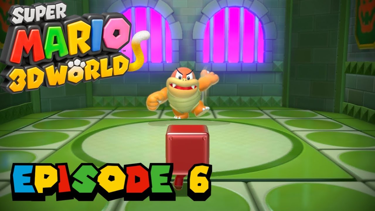 Super Mario 3D World - Episode 6 - Bowser's Bullet Bill Brigade - YouTube