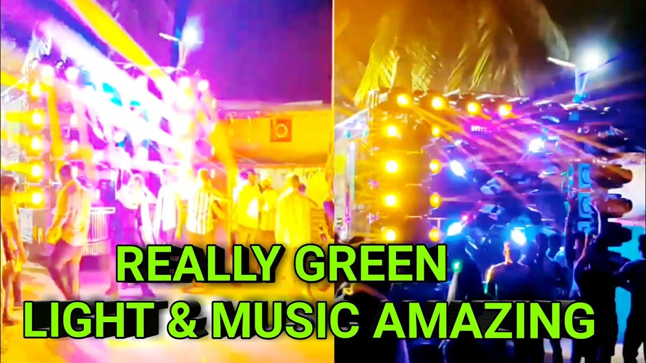 Really Green Professional Light & Music Amazing || Green Professional ...