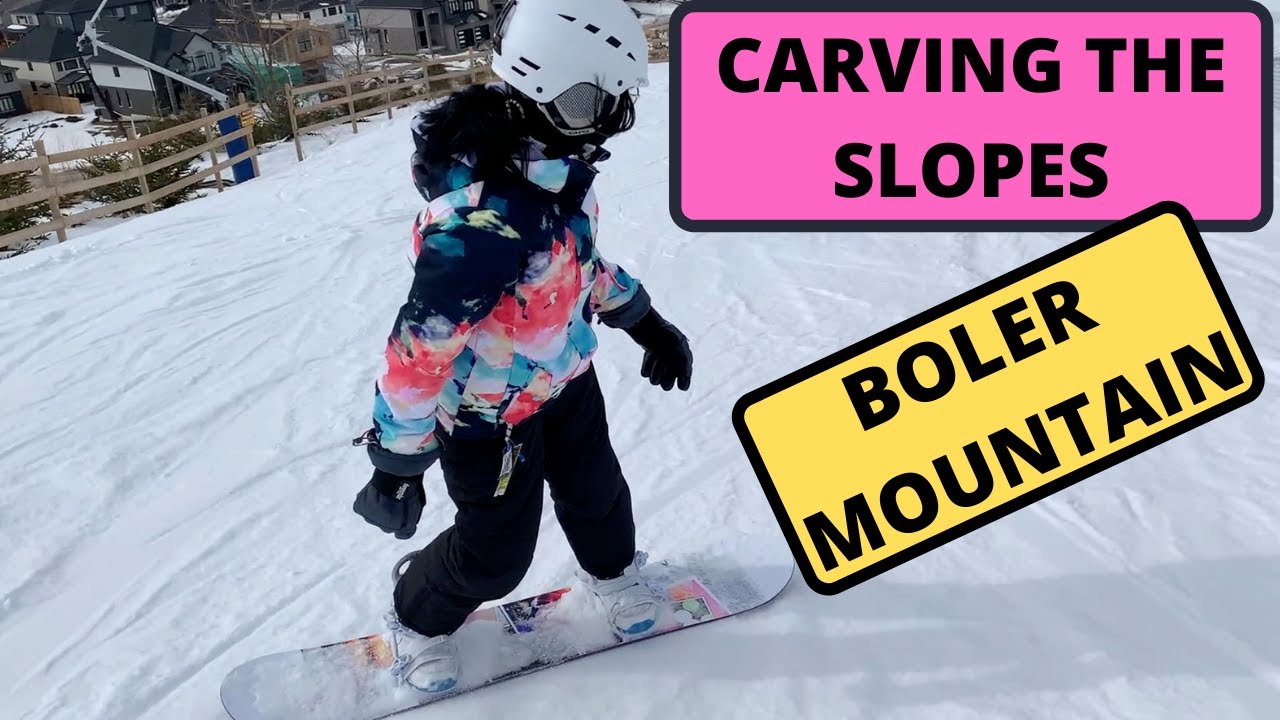 Carving the slopes, snowboarding in Boler Mountain, London ONT. - YouTube