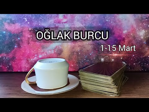 OĞLAK BURCU 1-15 MART KAHVE VE TAROT FALI ♑ OĞLAK BURCU MART 2026 YORUMU 🔮