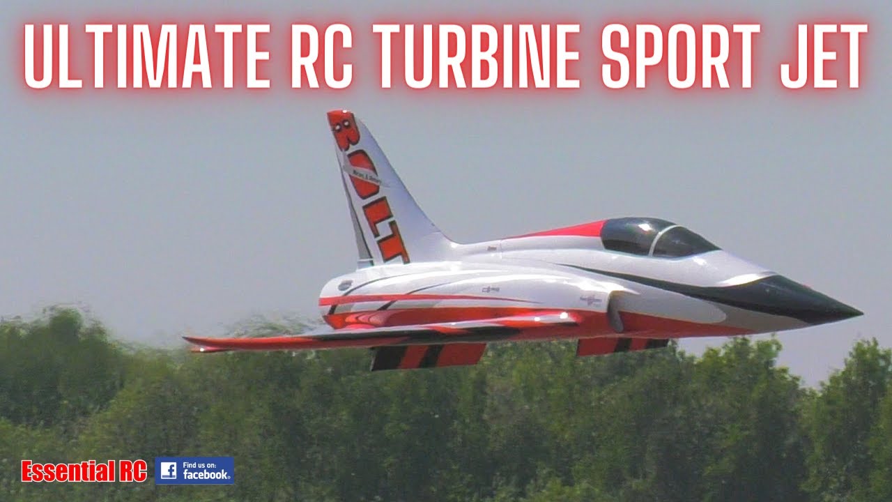 CARF MODELS BOLT | The Ultimate RC Turbine Sport Jet - YouTube