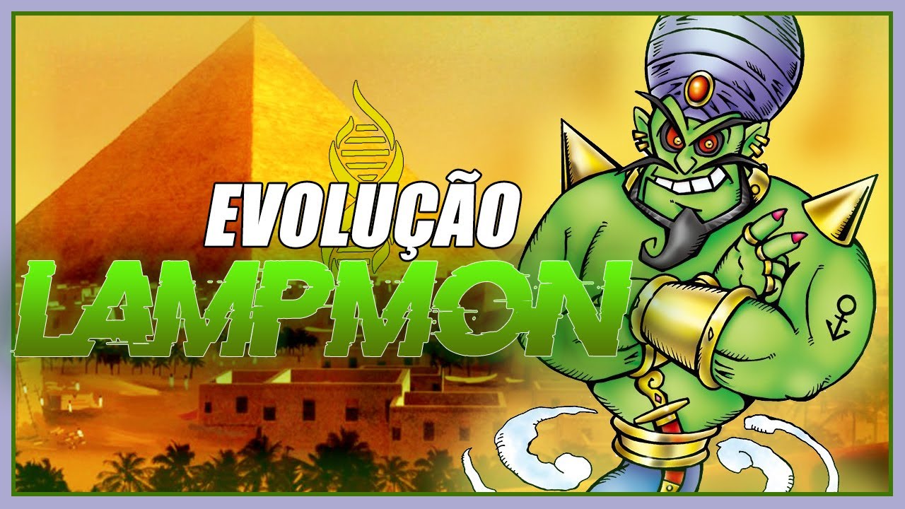 Linha Evolutiva Lampmon, A Lenda do Gênio Primordial | Crônica #15 ...