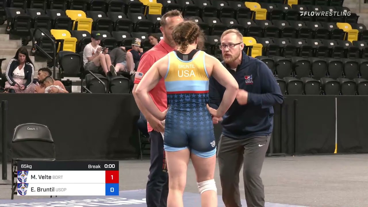 65 Kg Rr Rnd 2 - Mallory Velte, BDRT/TMWC Vs Emma Bruntil, USOP - TMWC ...