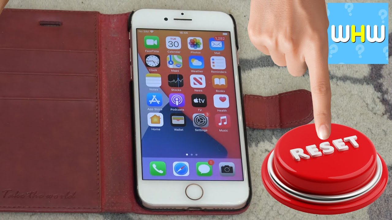 How to Erase and Reset iPhone 7 - YouTube
