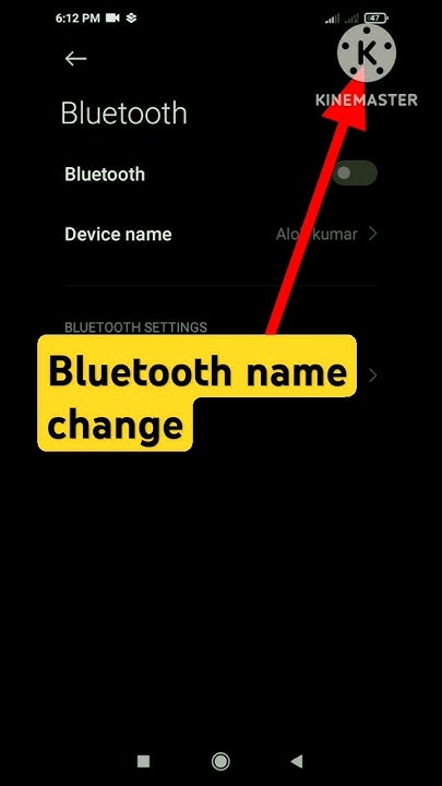 how to Bluetooth device name change Bluetooth name change #shorts - YouTube