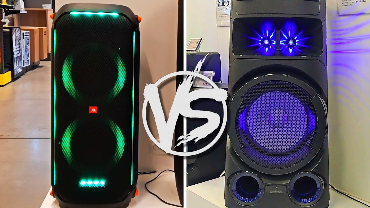 Sony MHC V73D VS JBL Partybox 710😱BASS FIGHT - YouTube