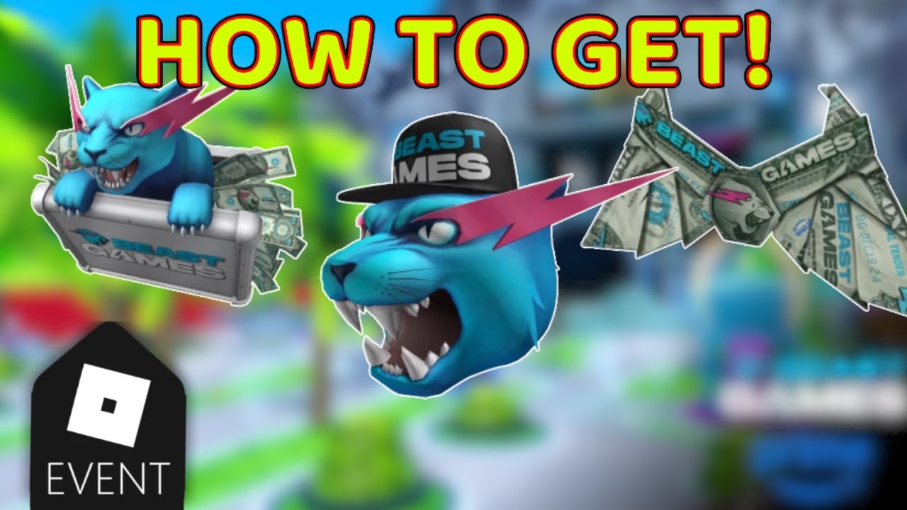 NEW *MR BEAST ITEMS* IN ROBLOX BEAST GAMES | Roblox - YouTube