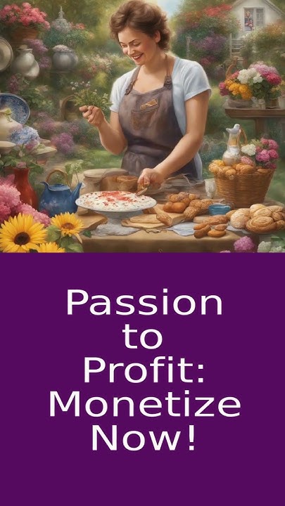 Monetizing Your Passions: Turn Your Hobbies into Profitable Ventures! - YouTube