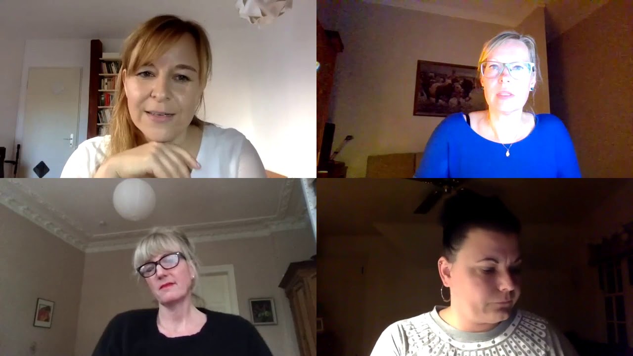 Book discussion "Die Anderen Leben" with Sabine Michel, Dörte Grimm ...