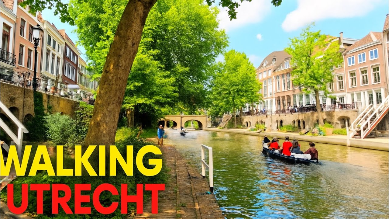 Walking Utrecht’s Canals to the City Centre (Netherlands) | 4K City ...