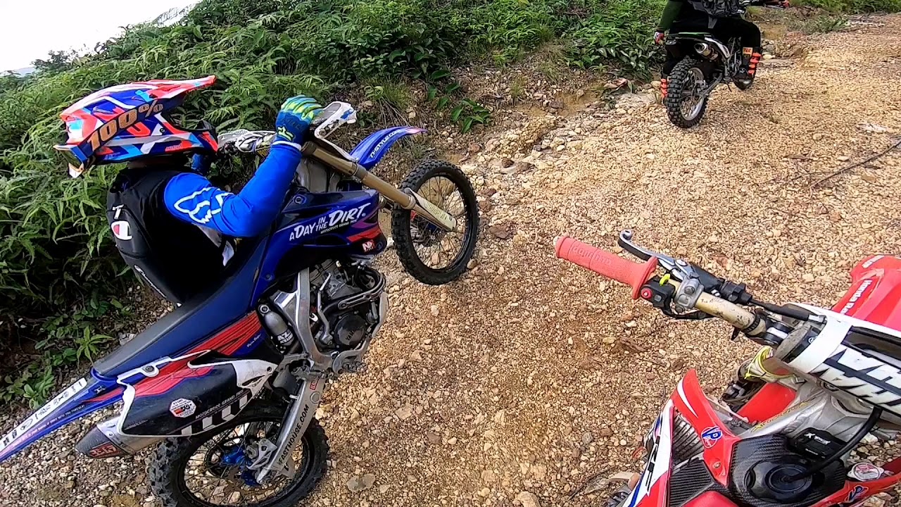 Enduro trail kertih port (bukit kabel kertih) - YouTube