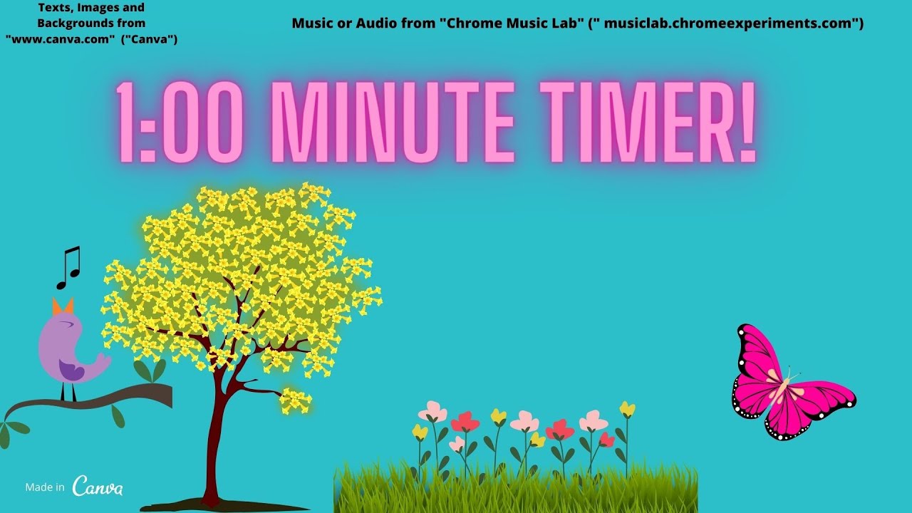 1:00 minute Timer! - YouTube