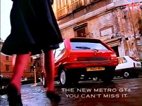 Austin Rover - Metro GTa - Advert - "The Chase" - YouTube