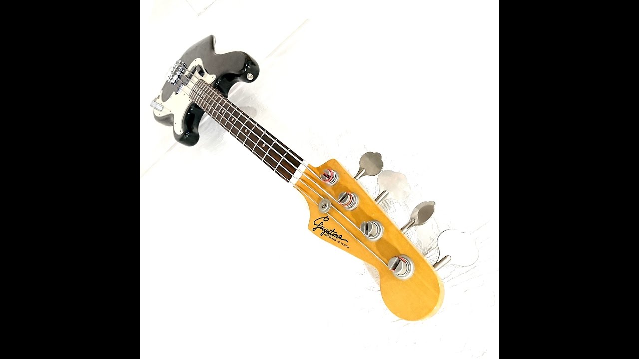 Vintage Japanese Basses: Guyatone Custom Shortscale Precision BASS DEMO ...