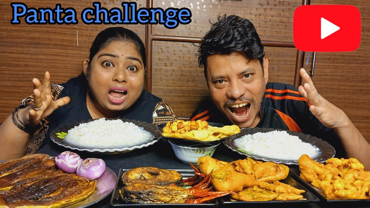 CAN I Finish This INSANE Panta Vaat eating challenge | Water Rice ...