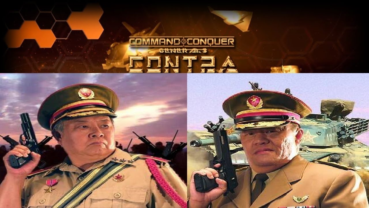 играю в Command & Conquer: Generals Mod Contra 009 С Другом США И ГЛА ...