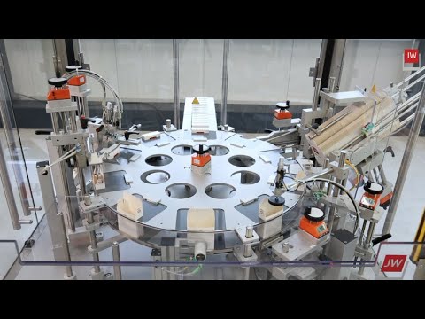 JW CCM MV Hand Loaded Cartoner Operation - YouTube