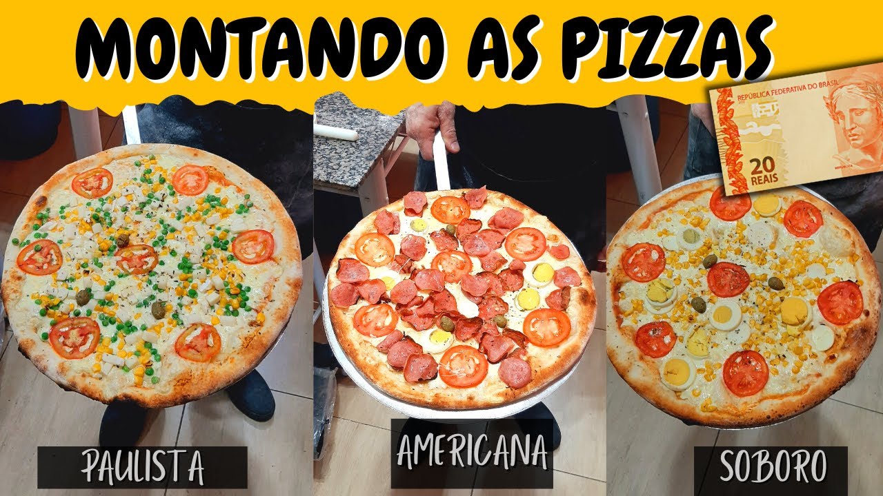 PIZZARIA DELIVERY - MONTAGEM DE PIZZA parte 5 - PROJETO PIZZA DE 20 ...