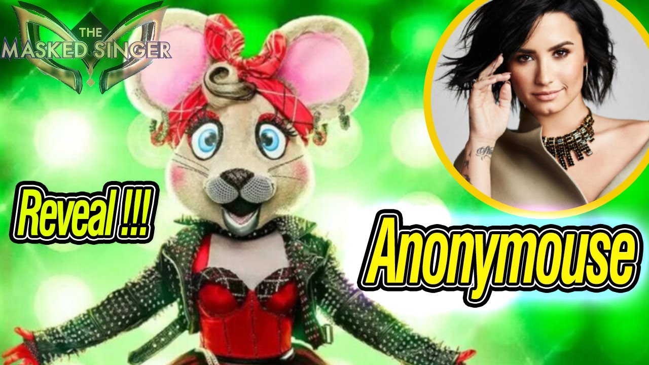 Anonymouse Revealed as Demi Lovato on KickOff Night!!! - Masked Singer ...