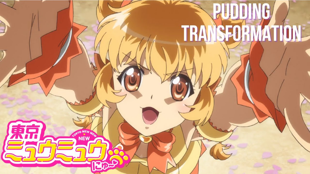 Tokyo Mew Mew New Pudding Transformation - YouTube