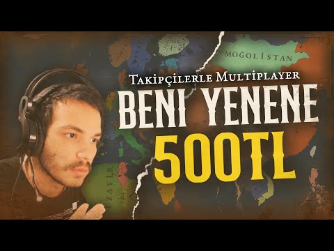 TAKİPÇİMLE 1V1 MULTIPLAYER: Beni Yenene 500TL - Bölüm 1 | Age of History 3